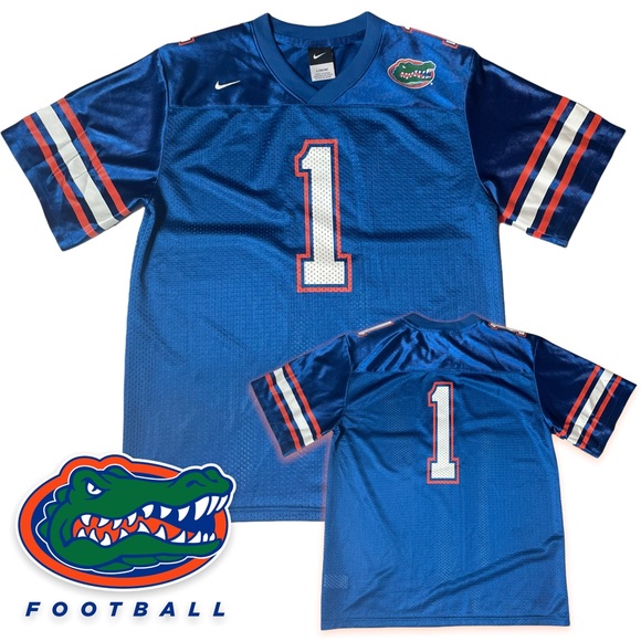 Nike | Tops | Vintage Nike Team Florida Gators Football Jersey Ncaa ...